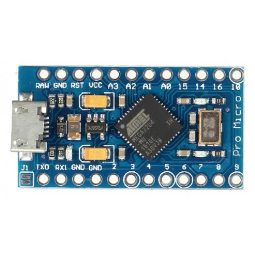 Pro Micro ATMega32U4 - 5V / 16 MHz Arduino Compatible Mini Leonardo