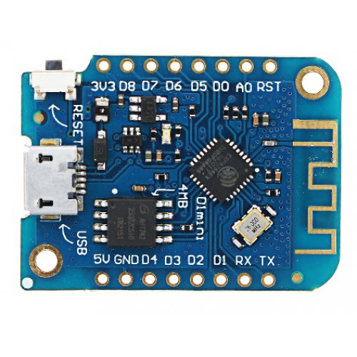D1 Mini V3.0.0 - 4MB ESP8266EX Wifi Board