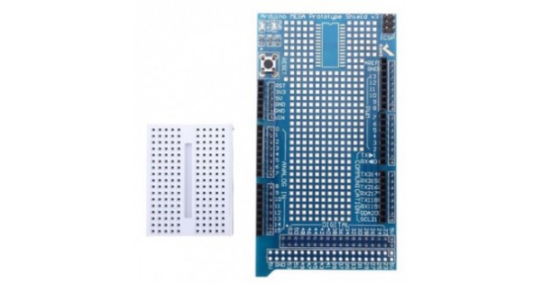 Arduino Prototype Shield Mega incl. Mini Breadboard
